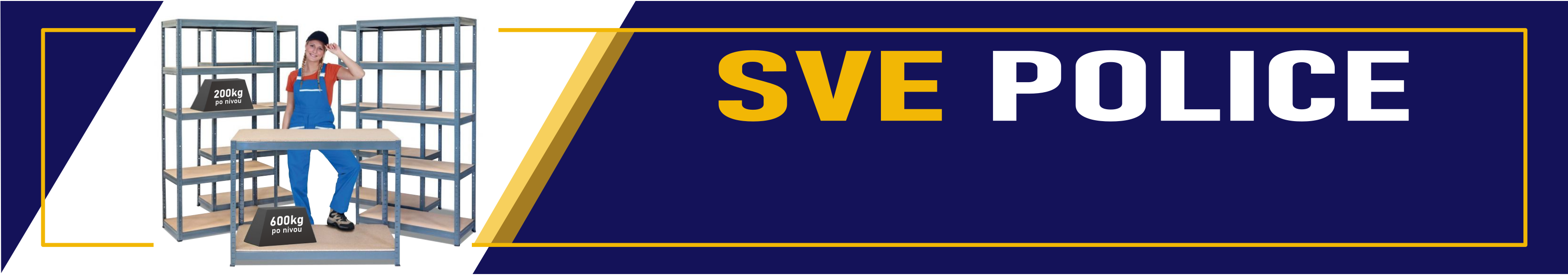 Metalne police ba - Uredite i organizirajte svoj prostor
